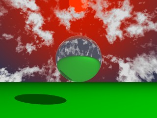 POV-Ray 3.1g Documentation - Adding Some Clouds